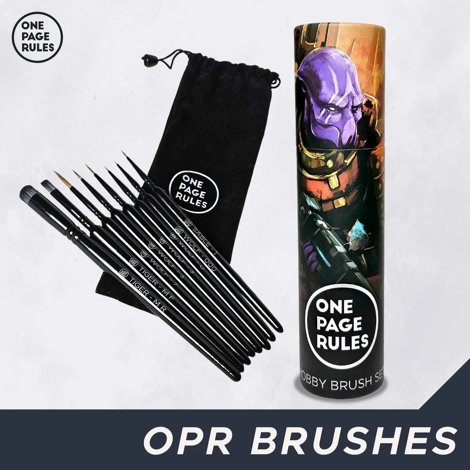 One Page Rules Brush Set – Chronicle
